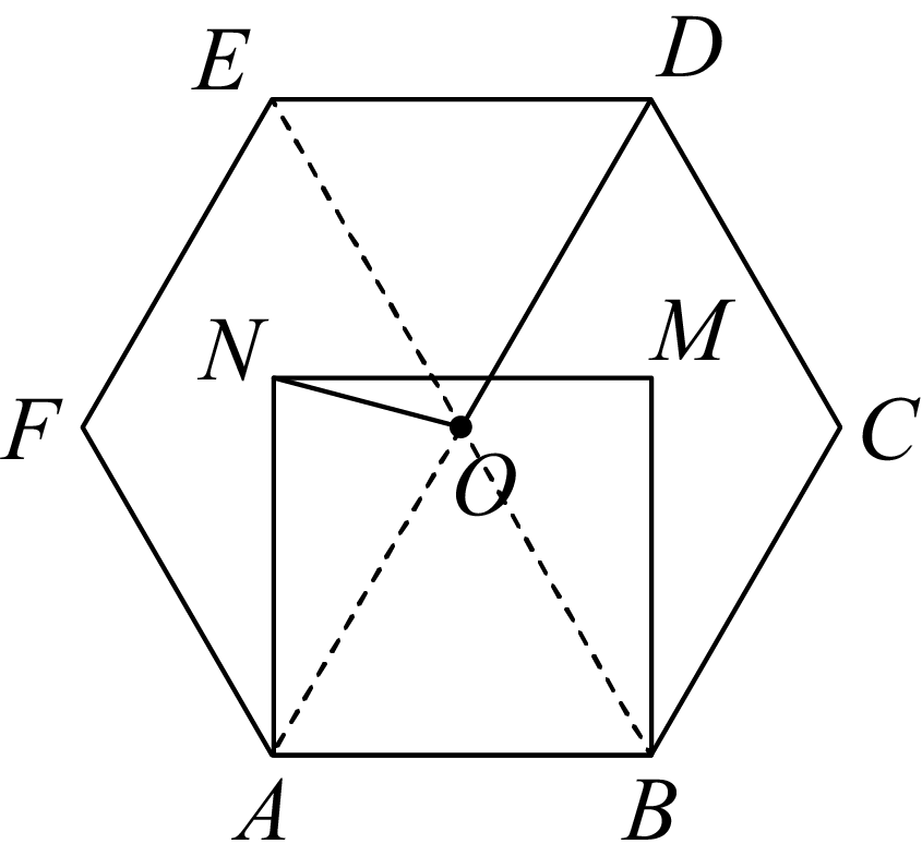 则 AOB， DOE是等边三角形，